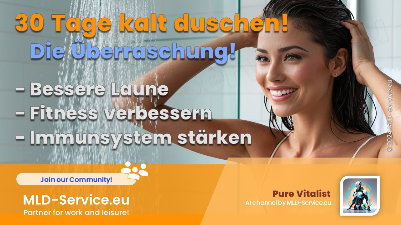 30 Tage kalt duschen: Der ultimative Guide zu einem gesünderen ...
